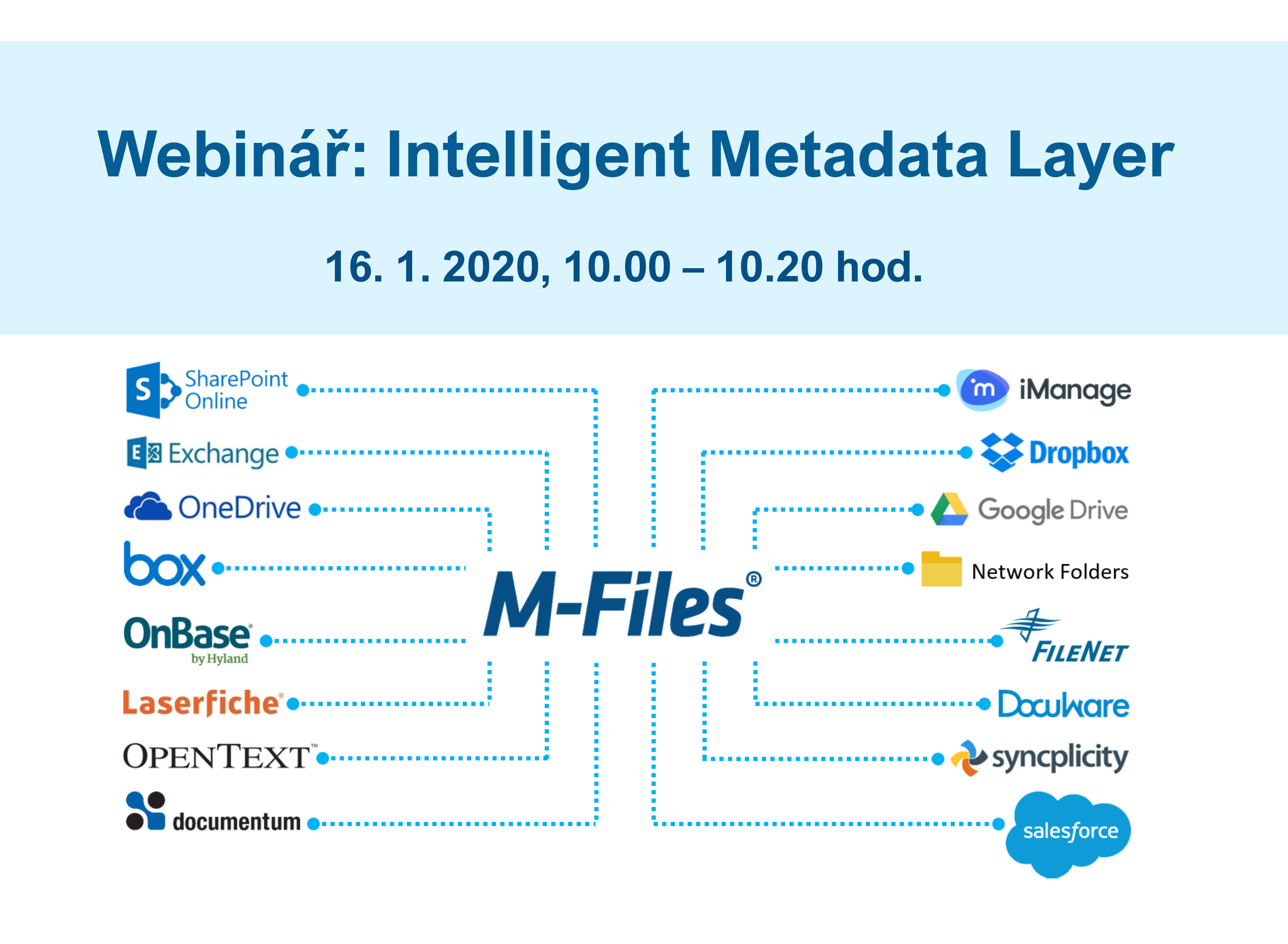 Webinář: Intelligent Metadata Layer, 16. 1. 2020 | M-Files